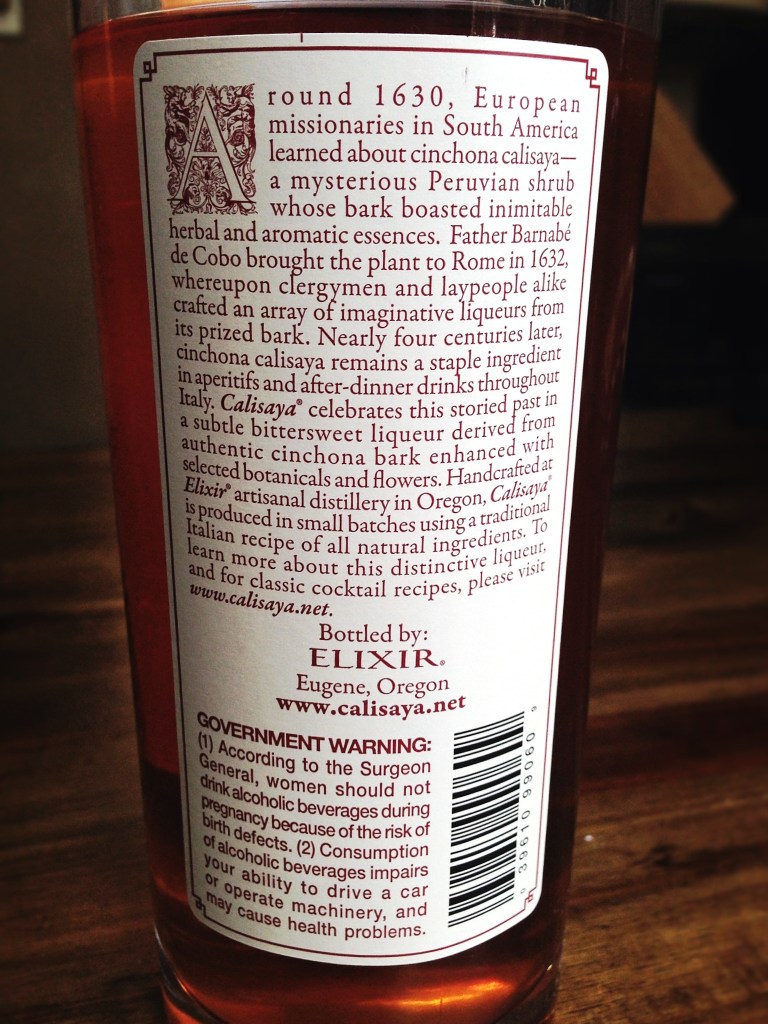 Calisaya | The Straight Up